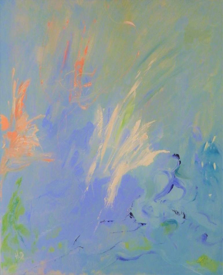 Ocean Tangle Painting by Helen Dunning | Saatchi Art