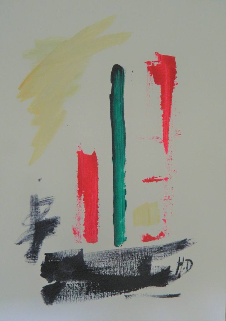 Baseline II Painting by Helen Dunning | Saatchi Art