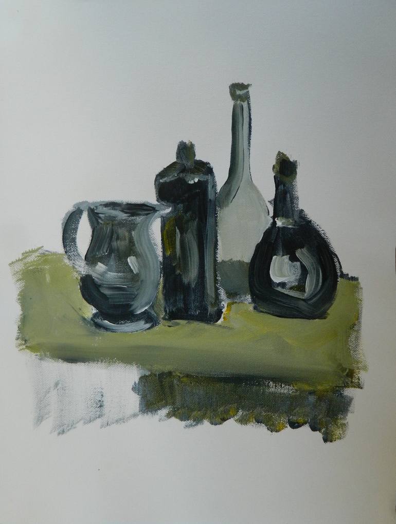 Vessels Painting by Helen Dunning | Saatchi Art