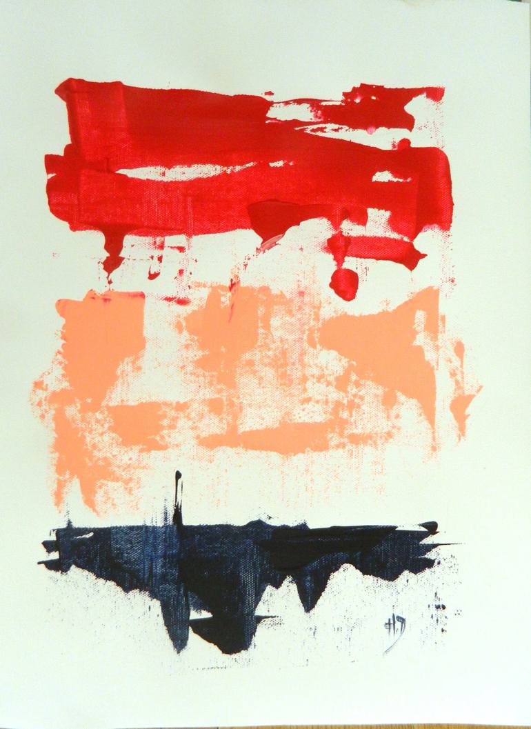 Sunset2 Painting by Helen Dunning | Saatchi Art