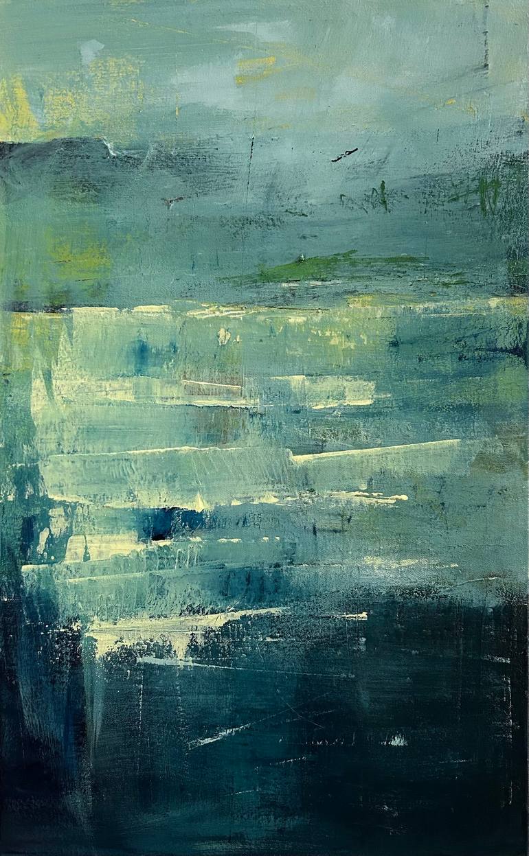 Lagoon Painting by Helen Dunning | Saatchi Art