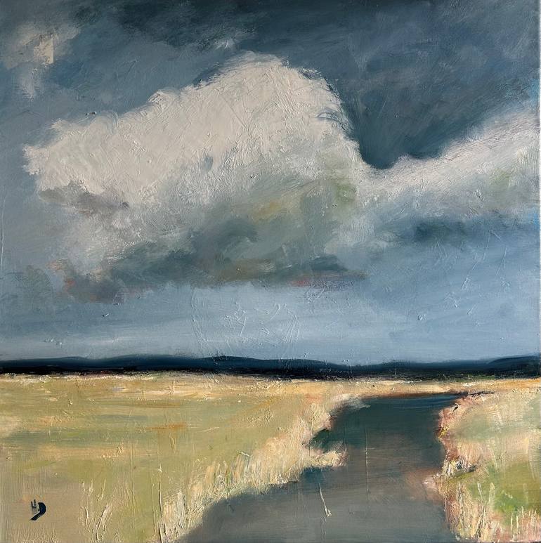 Cloud Cover Painting by Helen Dunning | Saatchi Art