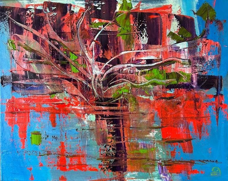 Water's Edge Painting by Helen Dunning | Saatchi Art