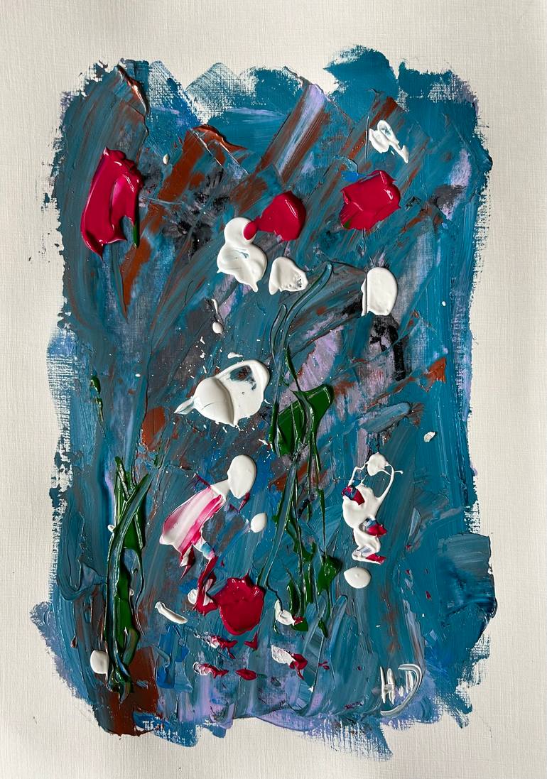 Pigeon Power Painting by Helen Dunning | Saatchi Art