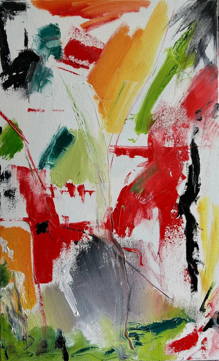 Messy History I Painting by Helen Dunning | Saatchi Art