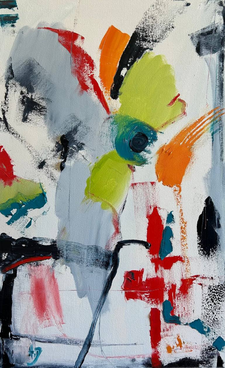 Messy History II Painting by Helen Dunning | Saatchi Art