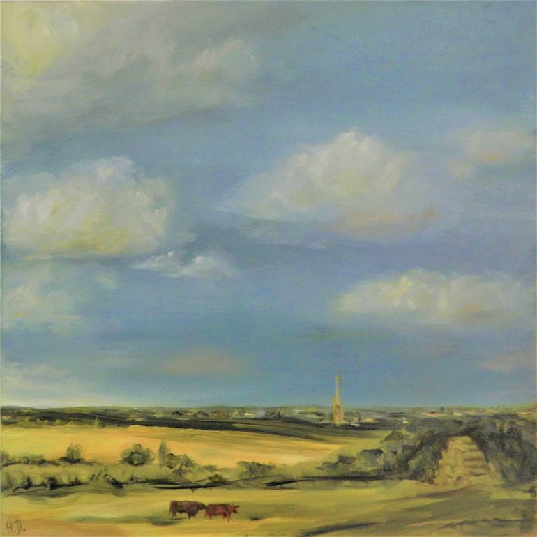 Towards the Coast Painting by Helen Dunning | Saatchi Art
