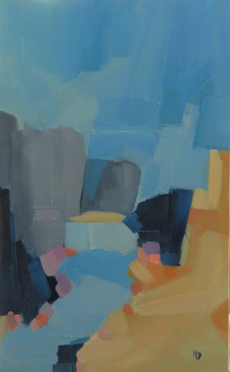 Secret Cove Painting by Helen Dunning | Saatchi Art