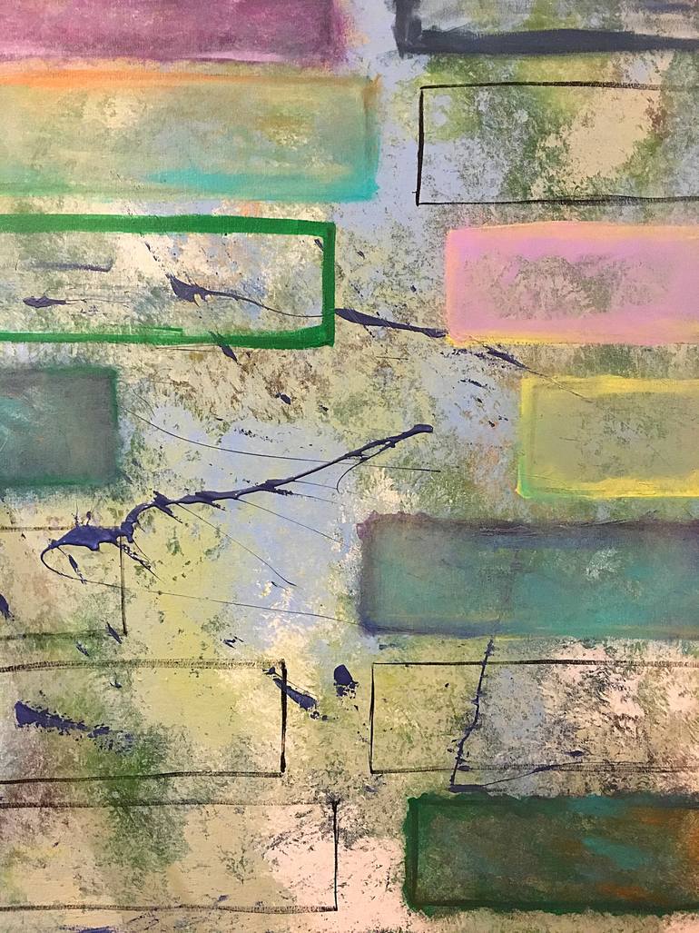 Incomplete (Compatibility Series) - Original Abstract Acrylic Wall Art ...