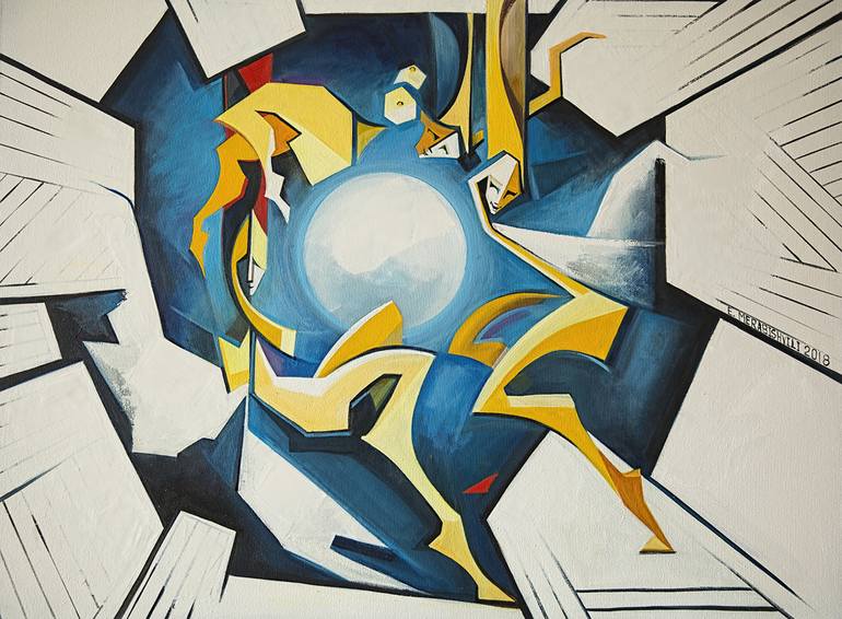 Original Painting, Oil on Canvas, Eternity Painting by Eka Mer ...