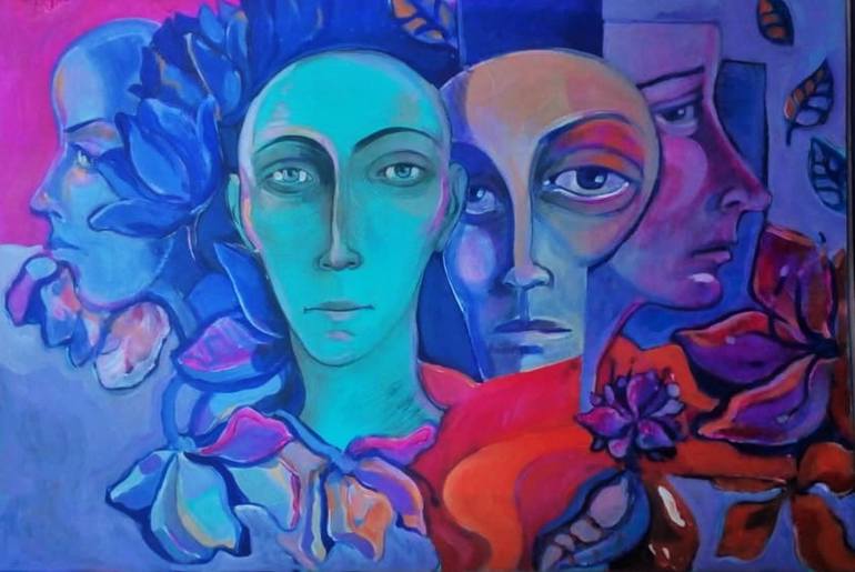 Transformation Painting by Viktoria Dimitrova | Saatchi Art