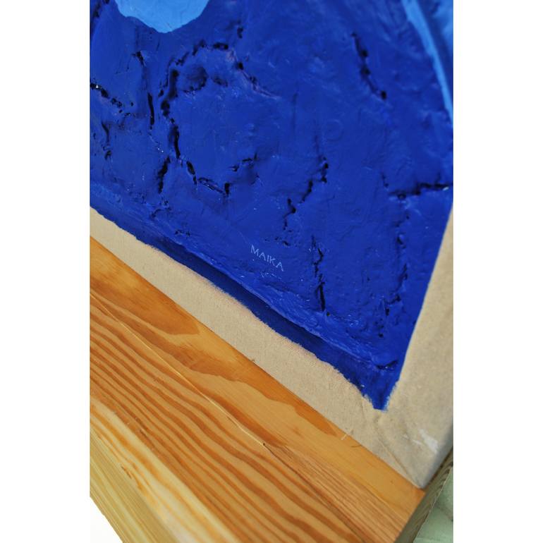 Isafjord | Blue Sculpture by Maika Design | Saatchi Art