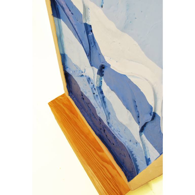 Isafjord | Blue Sculpture by Maika Design | Saatchi Art