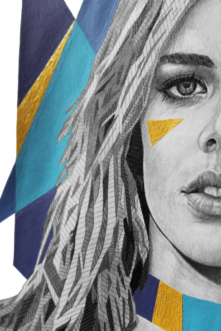 Stunning Vortex Drawing by Oleg Kaznacheiev | Saatchi Art