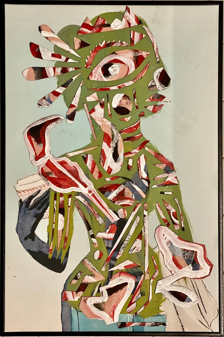 Here in the Innerbloom Painting by Jon Osborne | Saatchi Art