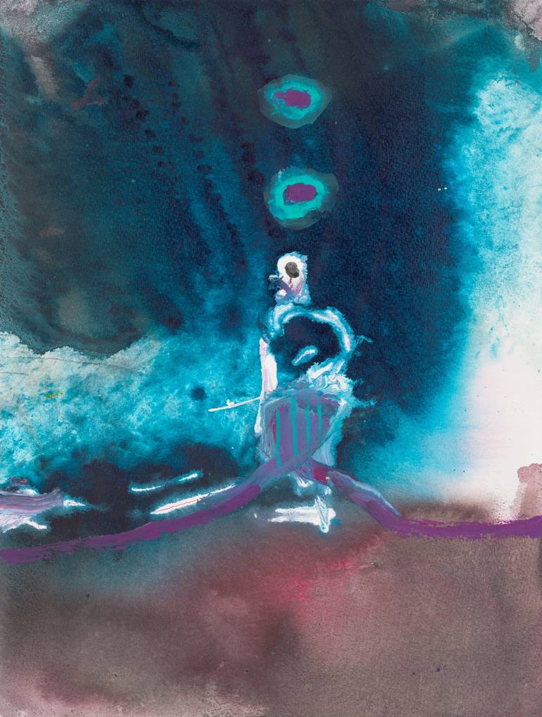 Wall Shrine Painting by David Armitage | Saatchi Art