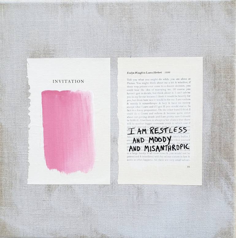 Love Letters - Invitation: Evelyn Waugh to Laura Herbert, 1936 Painting ...