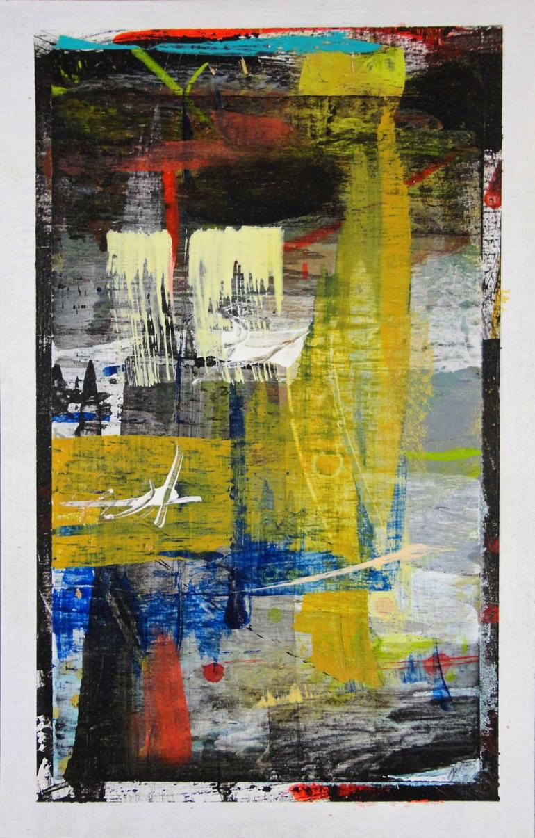 Abstract Kafka Series 24 Painting by Hal Howard | Saatchi Art