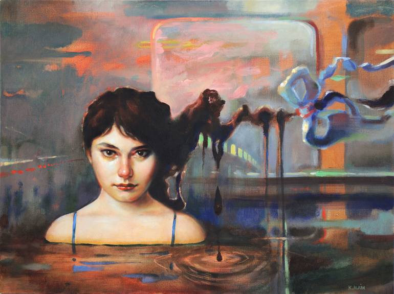 Ambivalence Painting by Katelyn Alain | Saatchi Art