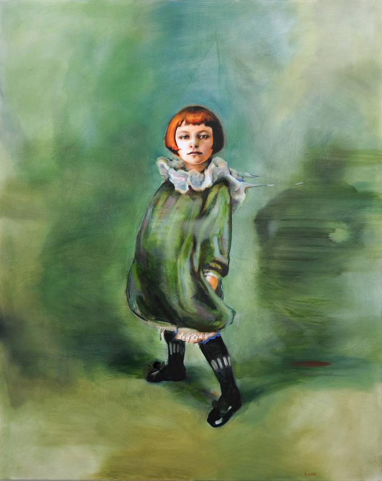 Strength of Character Painting by Katelyn Alain | Saatchi Art