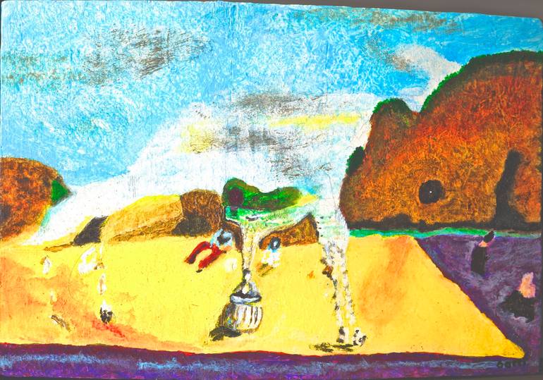 Afghan Ignored Painting by Barri Hitchin | Saatchi Art