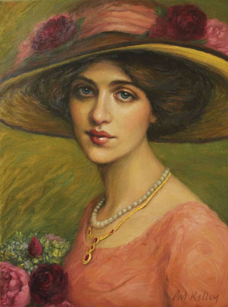 Lily Painting by Pat Kelley | Saatchi Art