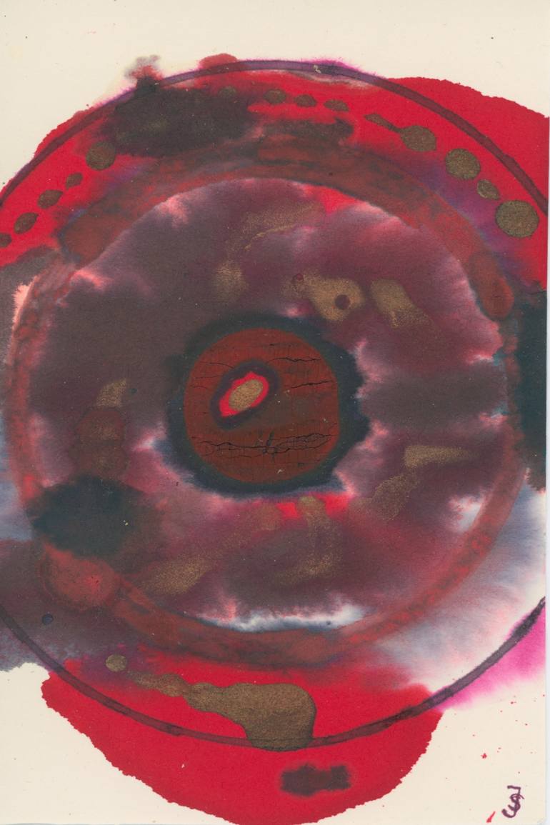 Blood Everywhere Drawing by Jay See | Saatchi Art