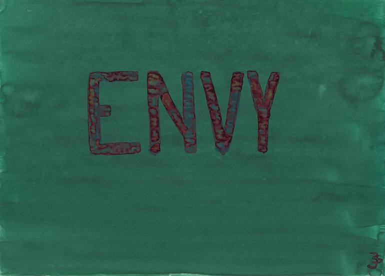 7 Envy Drawing by Jay See | Saatchi Art