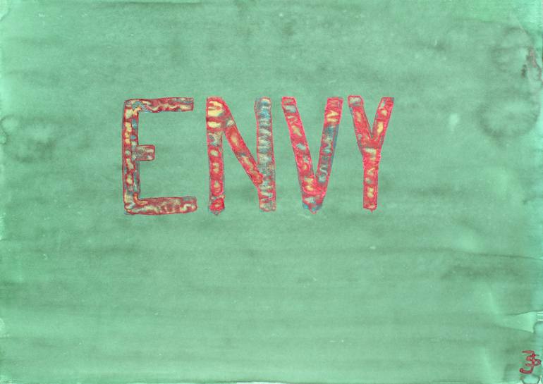 7 Envy Drawing by Jay See | Saatchi Art