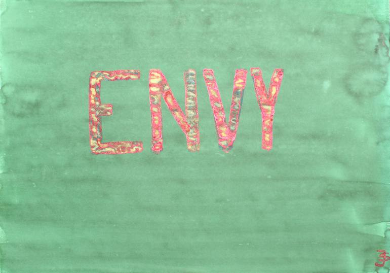 7 Envy Drawing by Jay See | Saatchi Art