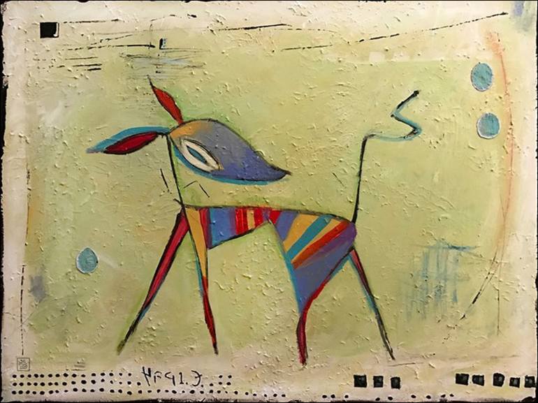 My Guy Painting by Sarah Gilbert Fox | Saatchi Art