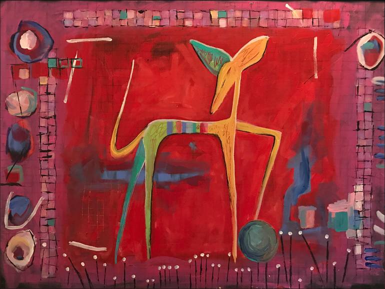 Jardin d'Acclimatation Painting by Sarah Gilbert Fox | Saatchi Art