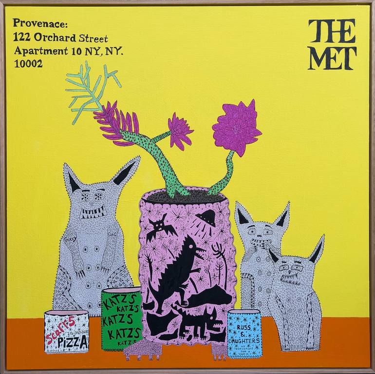 Orchard & Lottie (The Met Series) Painting by Michael Stiegler ...