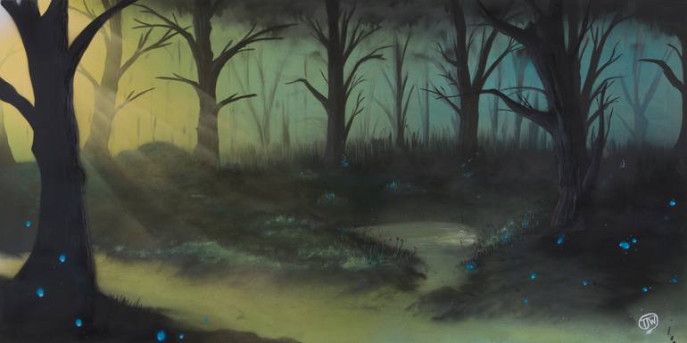 Mana Pool Painting by Tyrone Webb | Saatchi Art