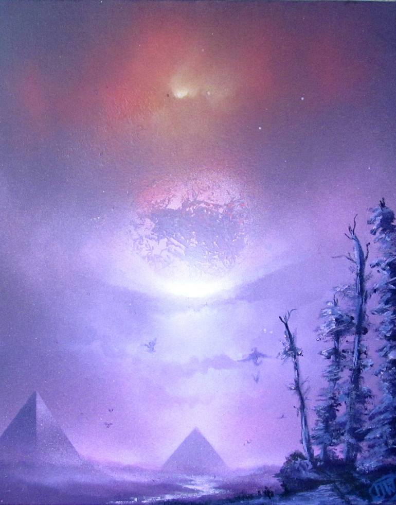Ancient Times Painting by Tyrone Webb | Saatchi Art