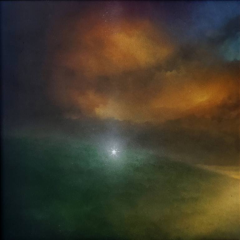 Fantasy Star Painting by Tyrone Webb | Saatchi Art