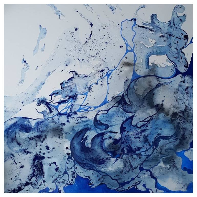 The Breakthrough Painting by Victoria Strelciunaite | Saatchi Art