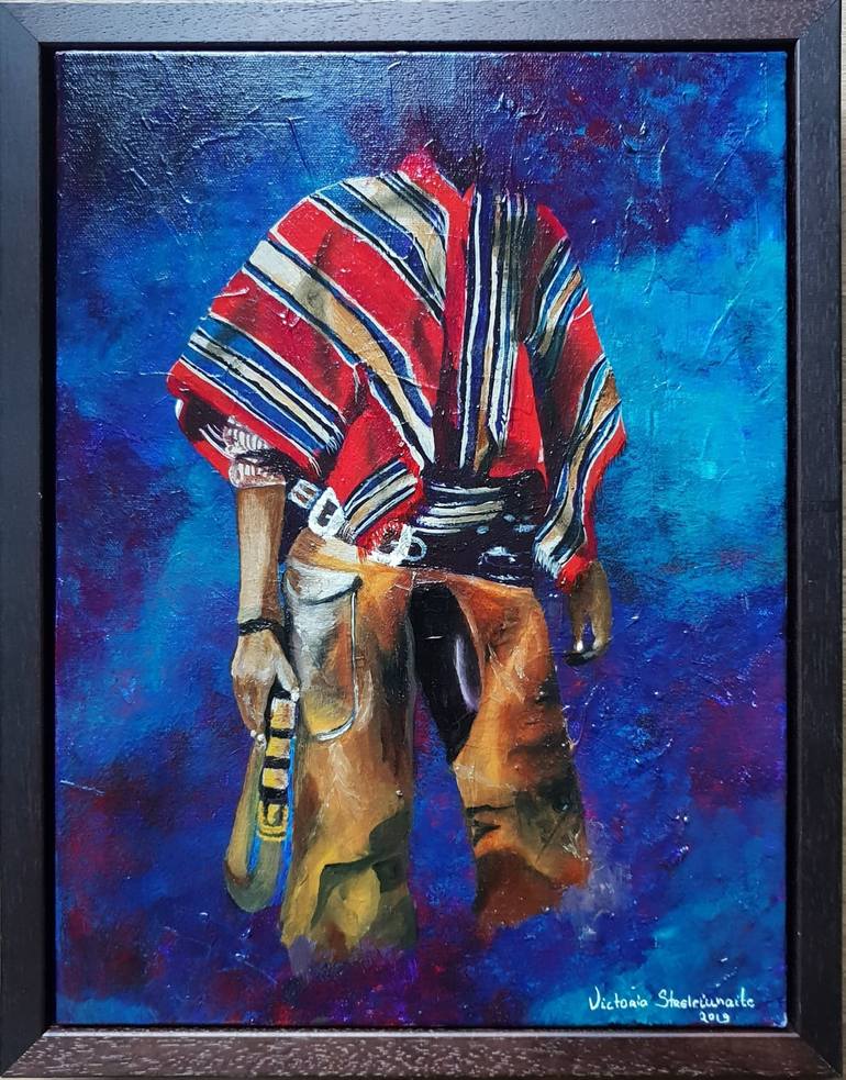 Gaucho Painting by Victoria Strelciunaite | Saatchi Art