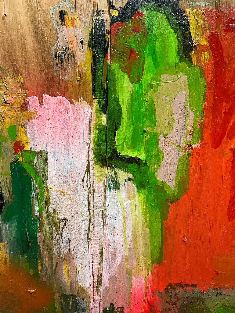 Xylophobia Painting by Justin W John | Saatchi Art