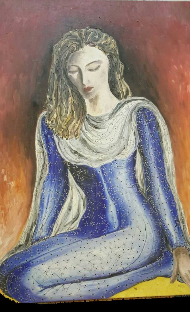 Song of Painful Story Painting by Alima Ali | Saatchi Art