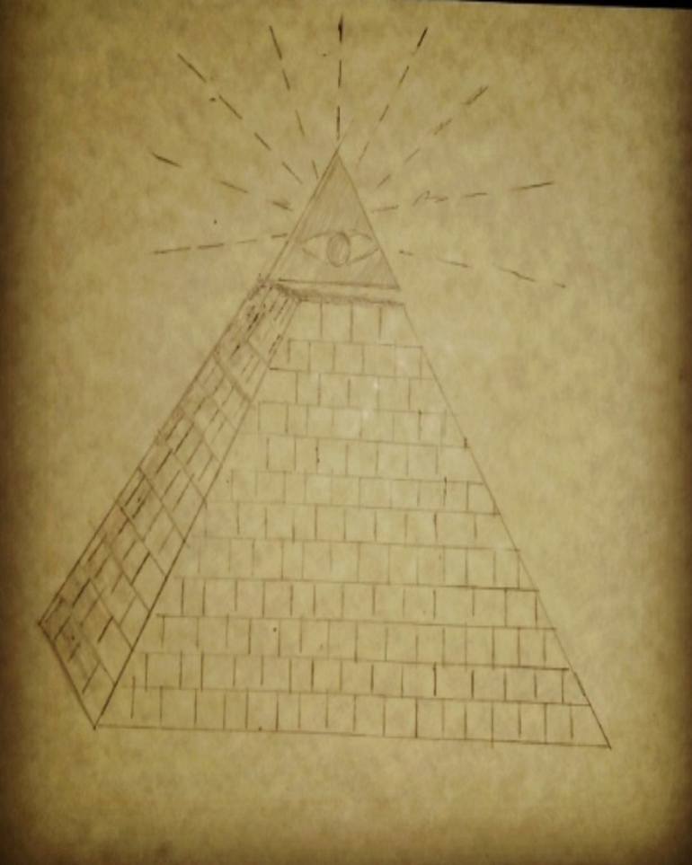 By Imhotep Drawing by Marcus Washington | Saatchi Art