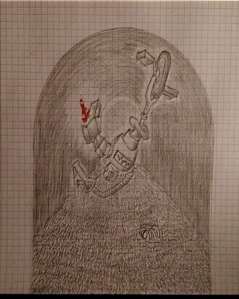 Bozotics Drawing by Marcus Washington | Saatchi Art