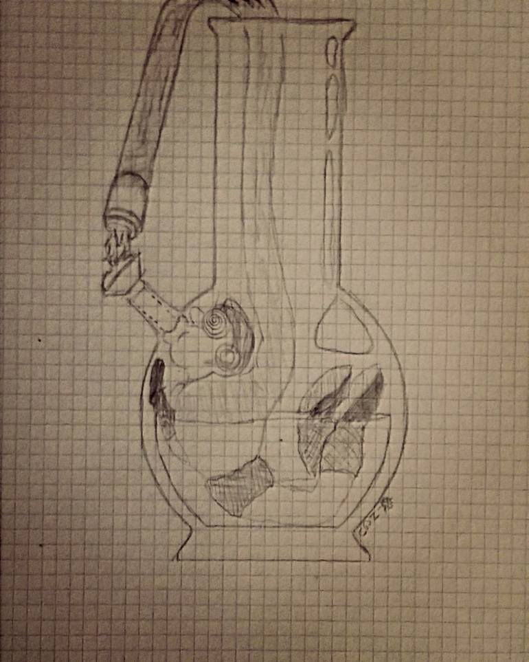 Mega-Blasted Drawing by Marcus Washington | Saatchi Art