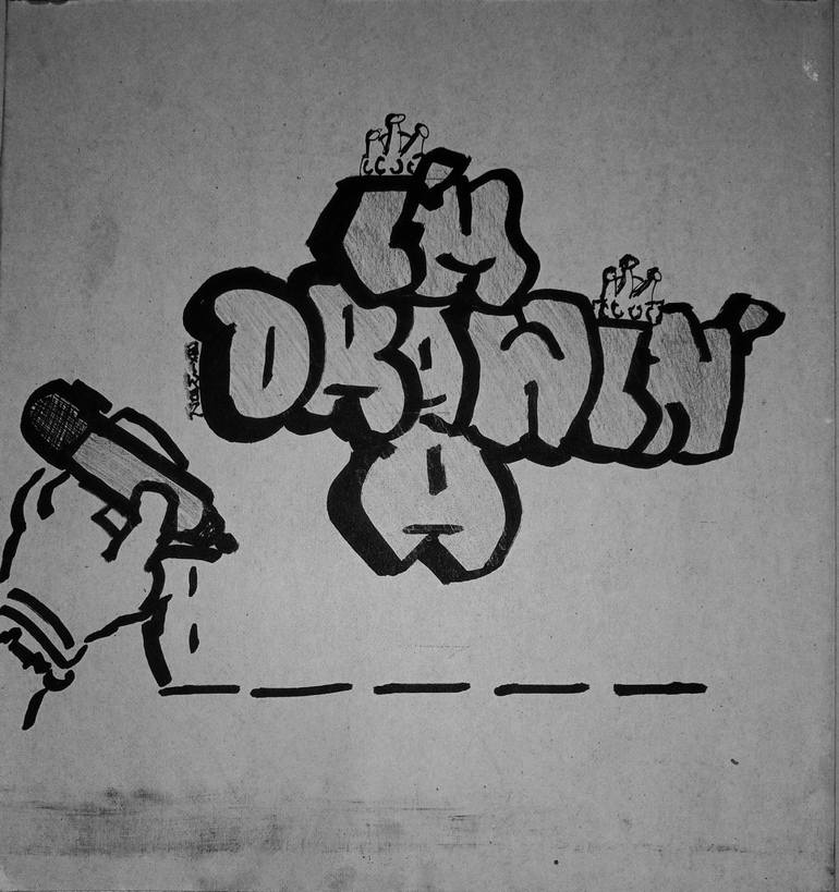 Fill In The _____ Drawing by Marcus Washington | Saatchi Art