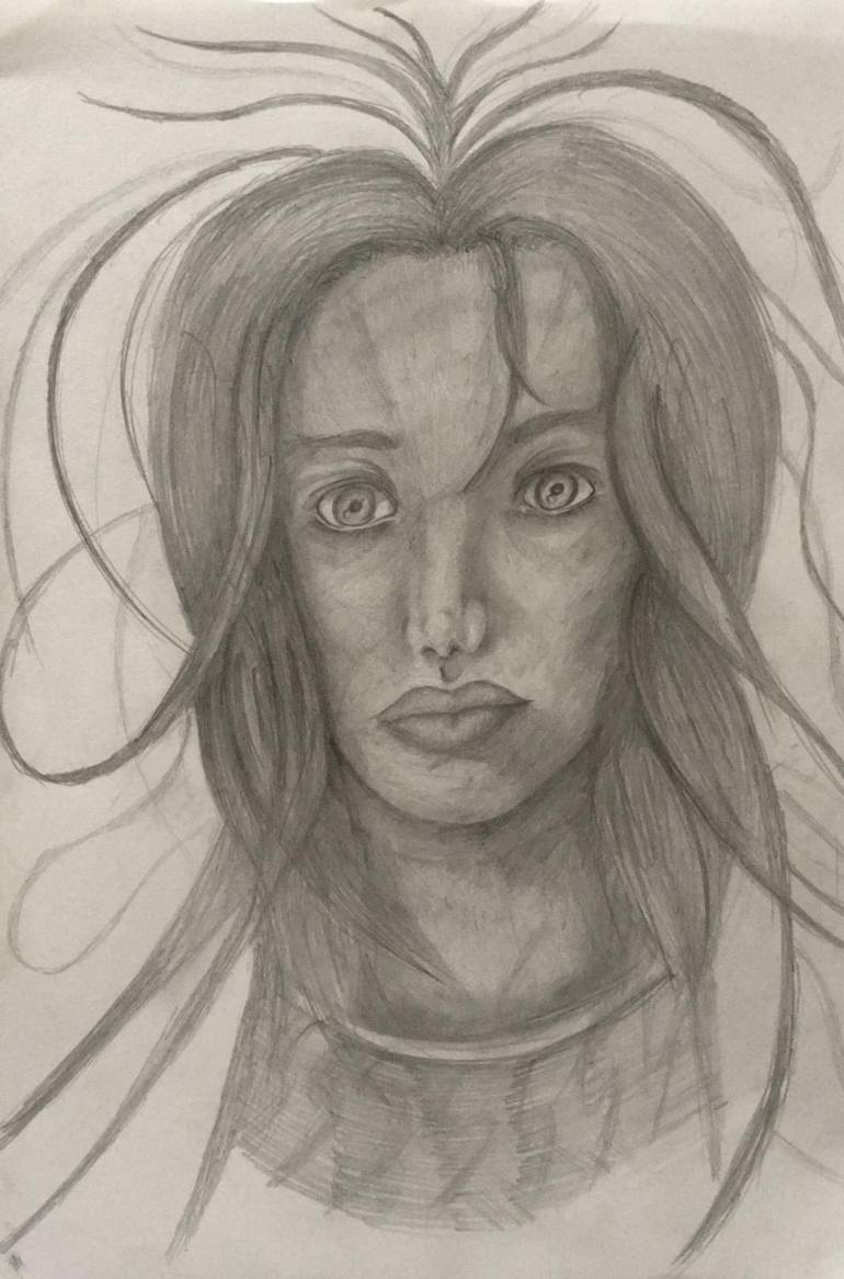 Scared Drawing by Zaahir Ali | Saatchi Art