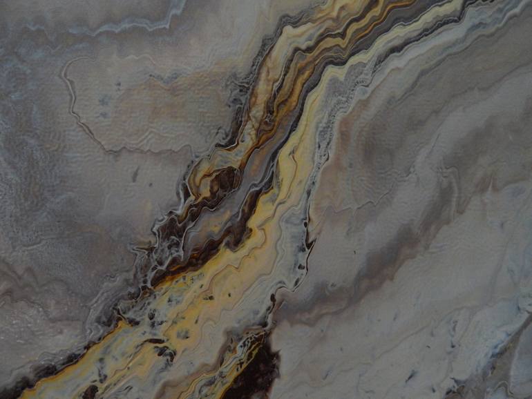 GOLD SEAM Painting by will birdwell | Saatchi Art