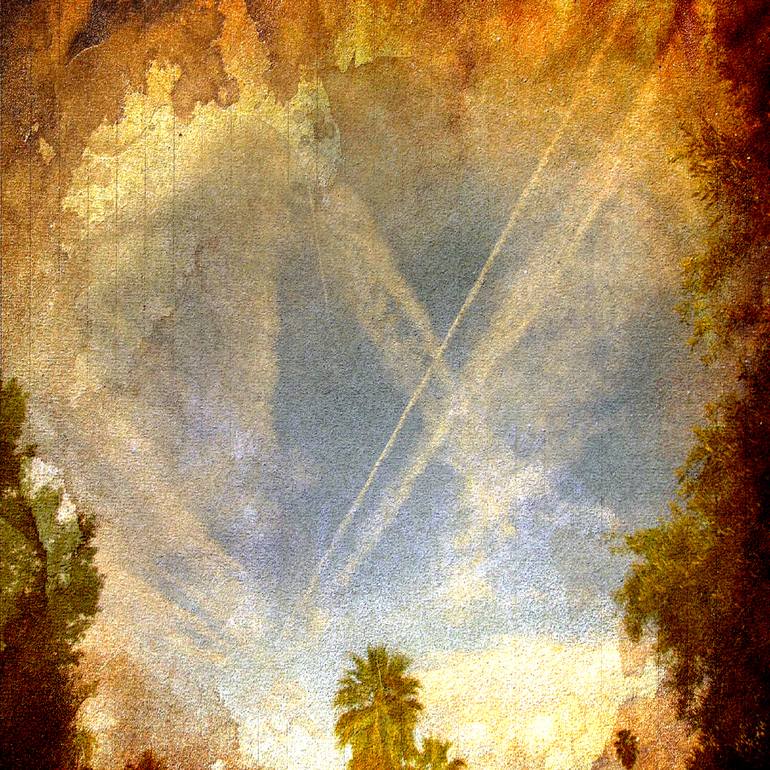 Jesus Chemtrail - Limited Edition 1 of 10 Mixed Media by Todd B Hubbell ...