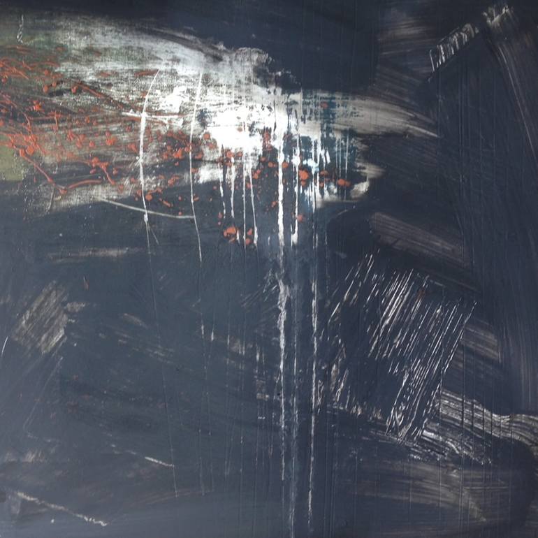 Noir I Painting by Elizabeth Cowell | Saatchi Art