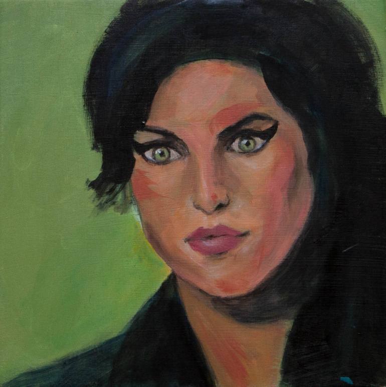 Amy Painting by Ildiko Rostas | Saatchi Art