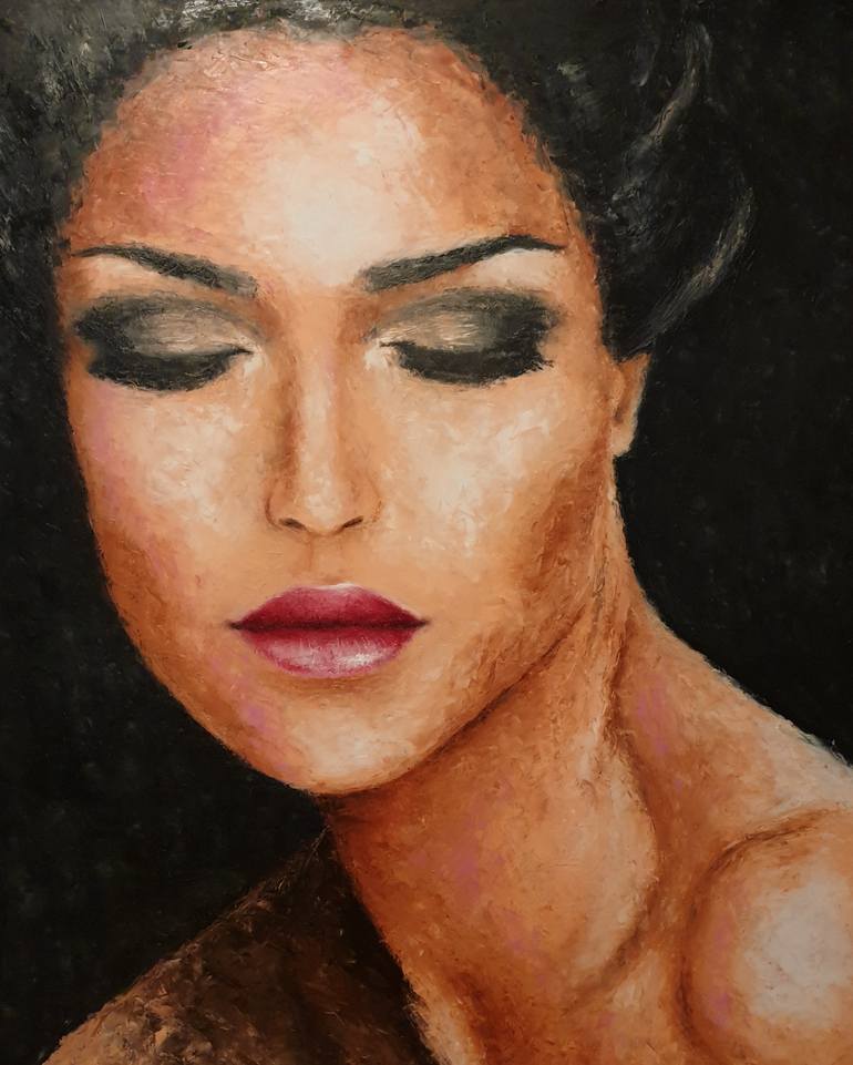 atena Painting by Vadis Art | Saatchi Art